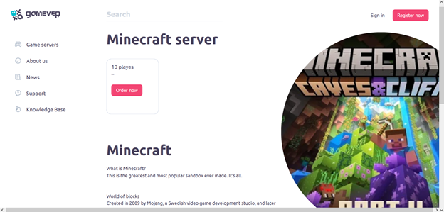 Gamever.io next-gen game hosting