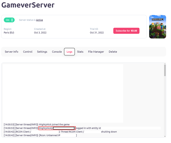 Gamever.io next-gen game hosting