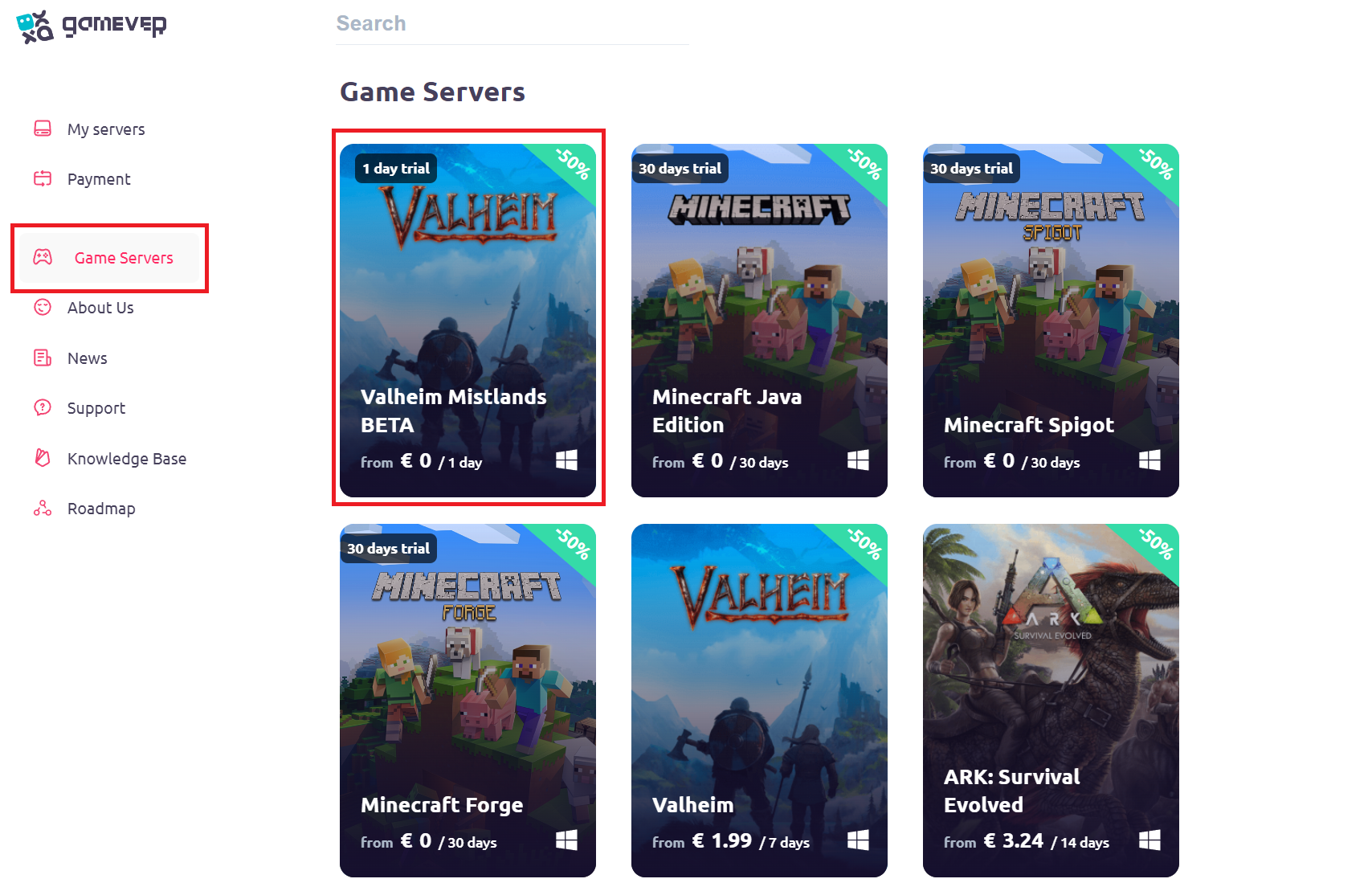 Gamever.io next-gen game hosting