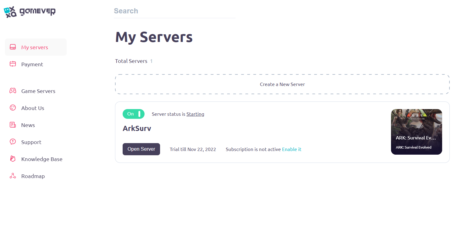 Gamever.io next-gen game hosting