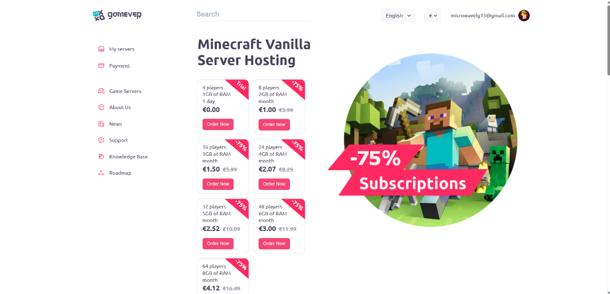 Gamever.io next-gen game hosting