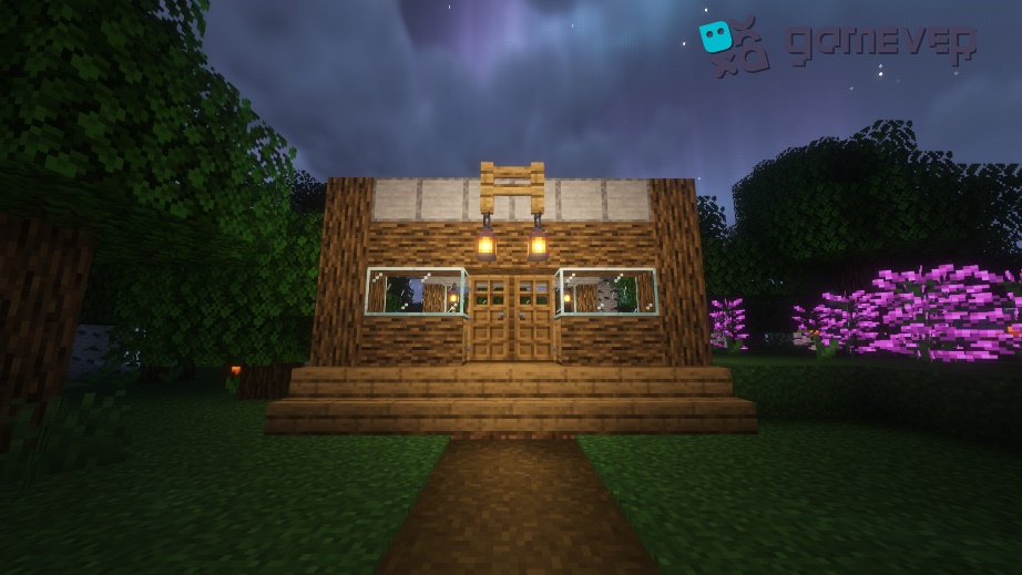 Minecraft Flat Roof House How To Build A Minecraft House To Stay Safe