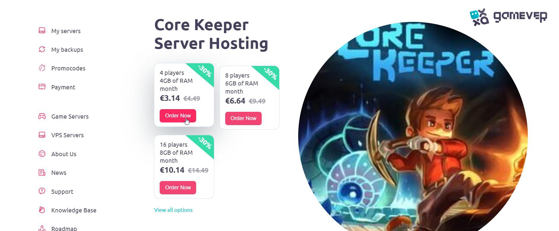 Gamever.io next-gen game hosting