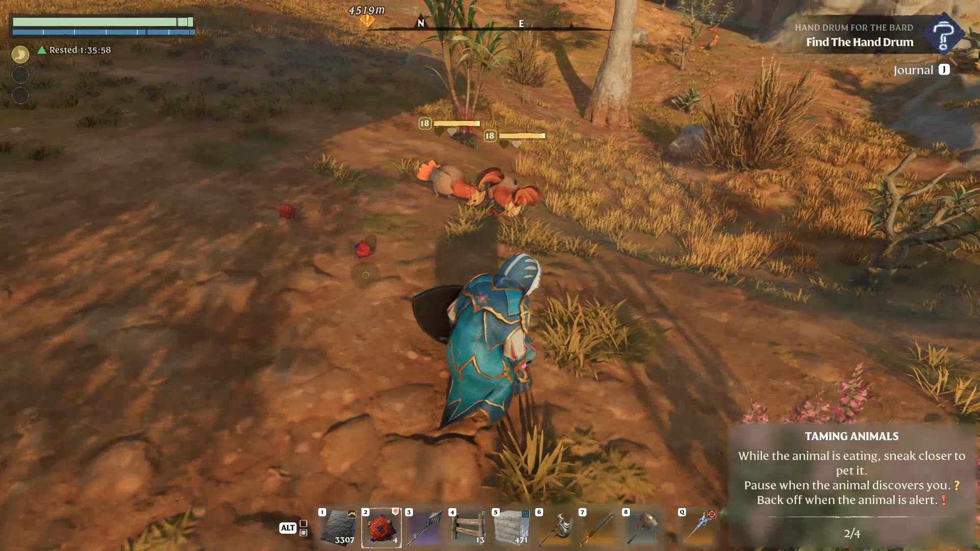 How to Tame Flightless Redtails in Enshrouded Souls of the Frozen ...