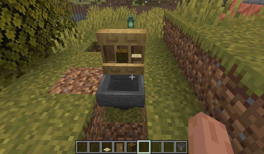 How to use the shelf block for item storage and automation in Minecraft ...